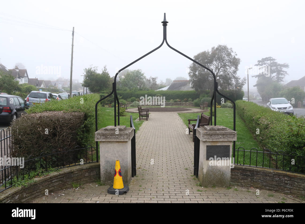 Kingsdown Garden, Tankerton, Kent Stock Photo - Alamy