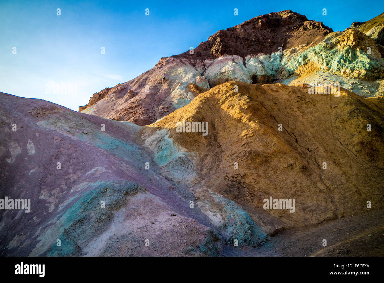 Colored mountains in death valley hi-res stock photography and images ...