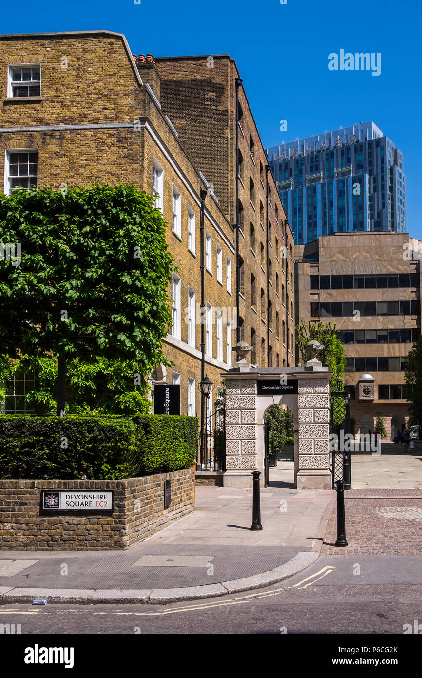 Devonshire square hi-res stock photography and images - Alamy