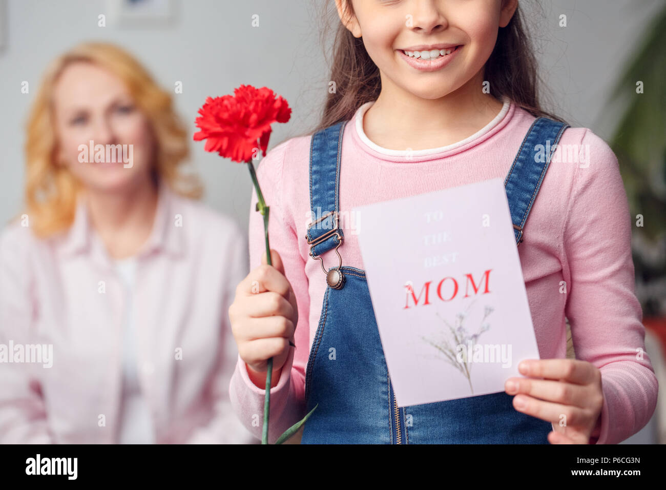 Standing childhood greeting smiling communication hi-res stock ...