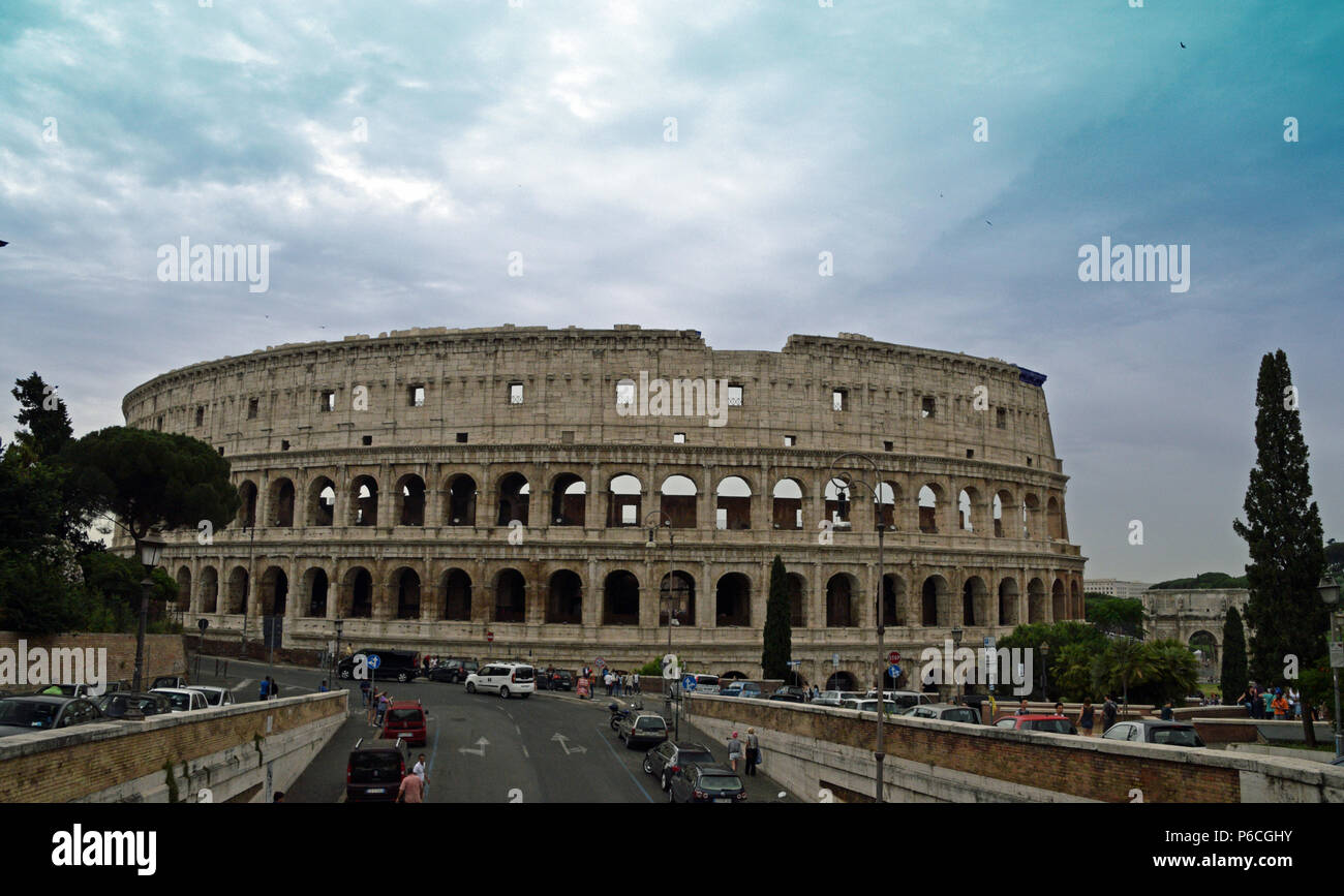 Coliseum in ancient Rome Stock Photo - Alamy