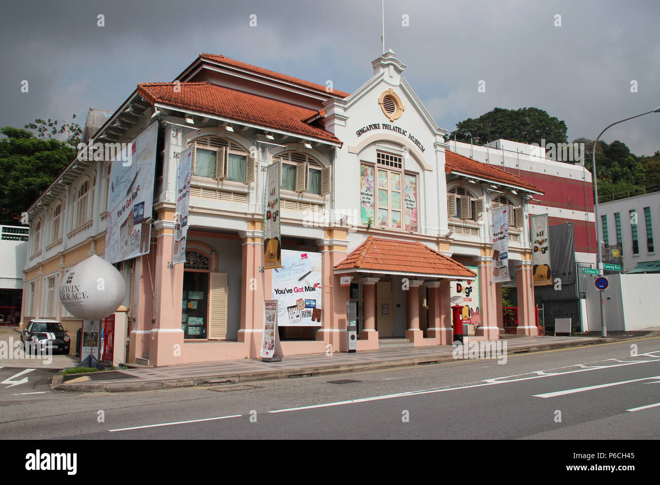 The Singapore Philatelic Museum in Singapore Stock Photo - Alamy