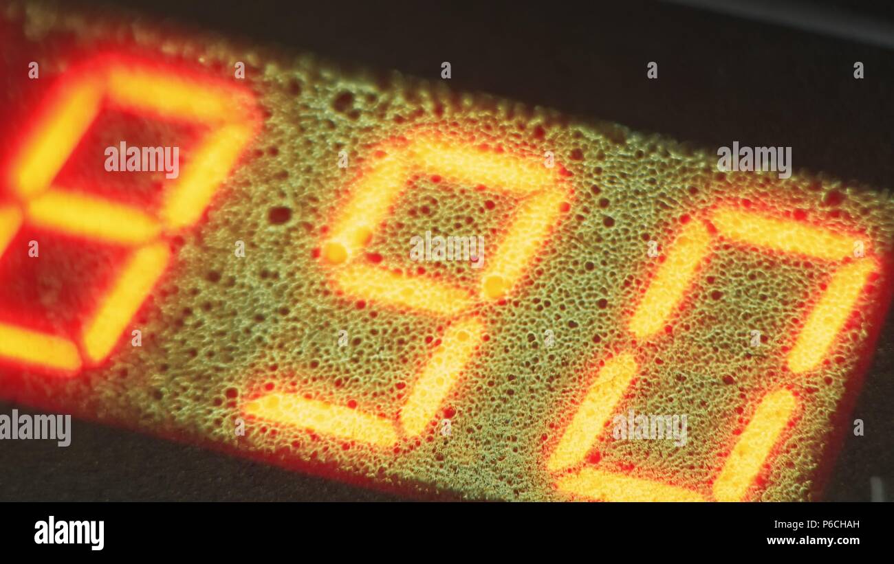 Electronic digital dial meter counter pipe. Manufacture of plastic ...