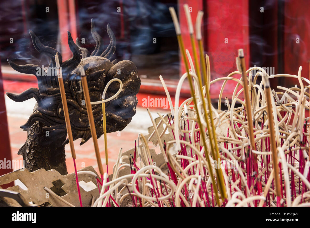 Hanoi, Vietnam - October 21, 2017: detailed decorative pattern of ...