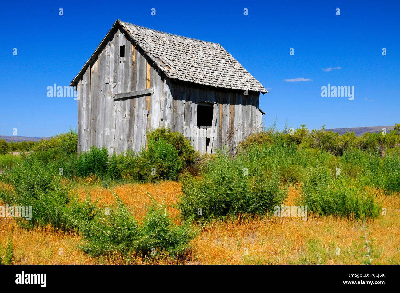 River Ranch building, Summer Lake Wildlife Area, Oregon Outback Scenic ...