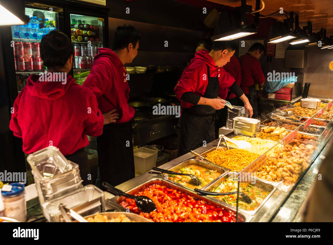 Chinese street fast food stall shop hi-res stock photography and images ...