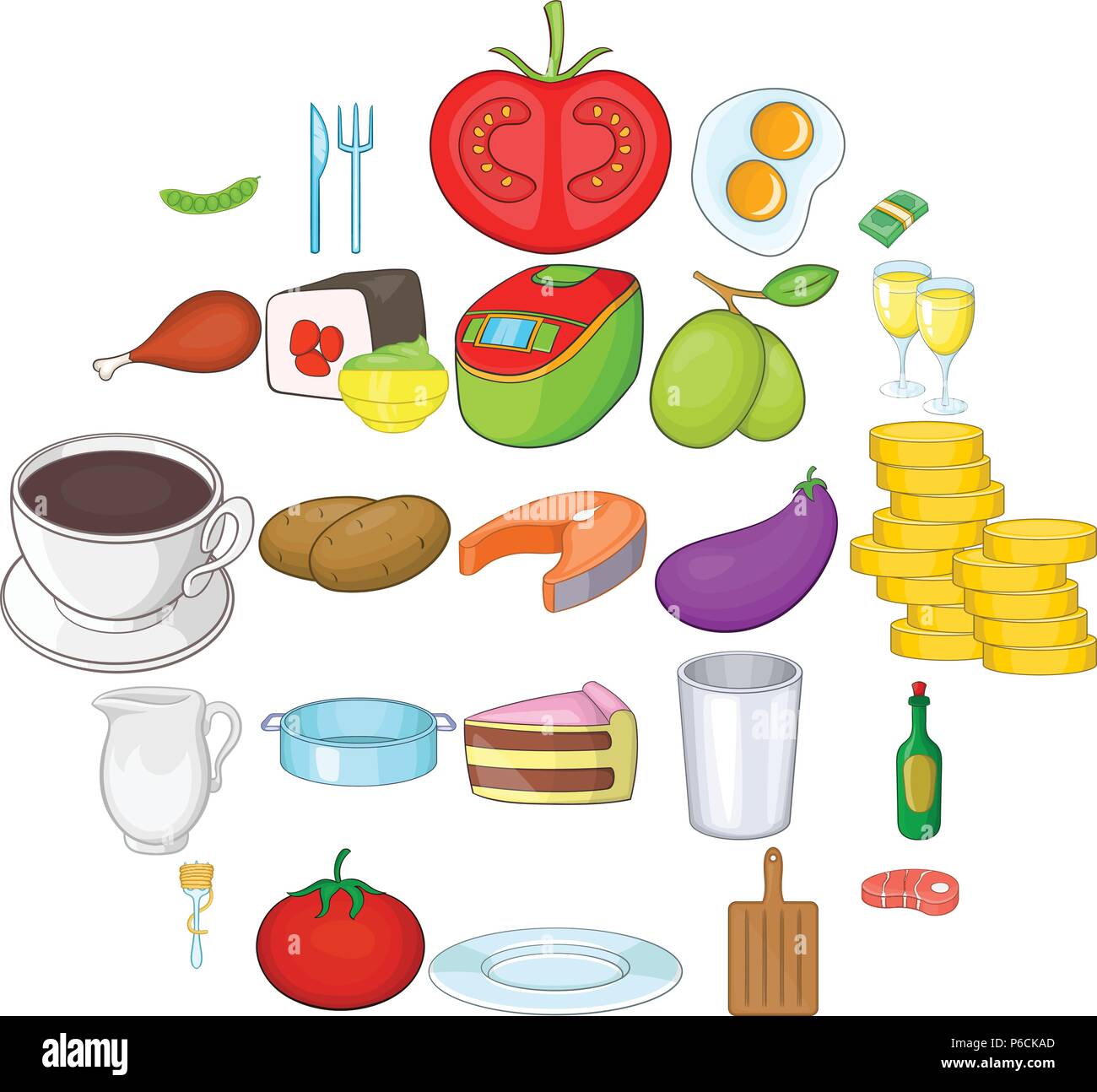 Dinner mess Stock Vector Images - Alamy