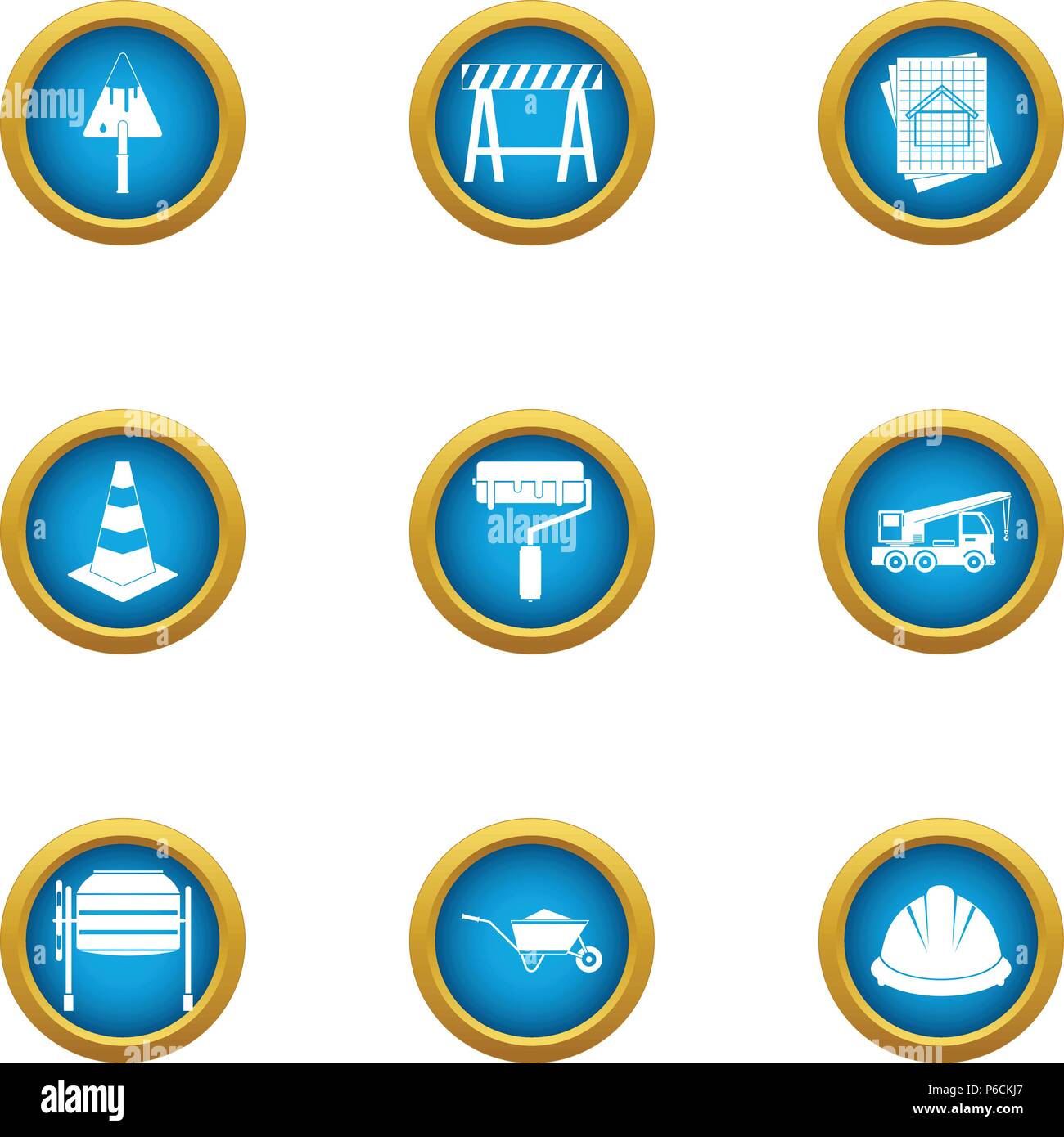 Finishing process Stock Vector Images - Alamy