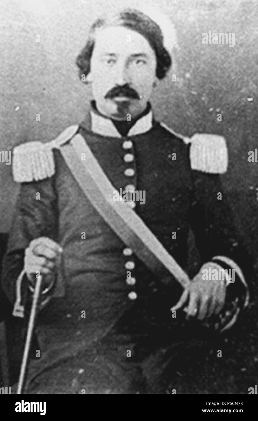 Español: Coronel José Víctor Zavala . 1860 11 Coronelzavala Stock Photo ...