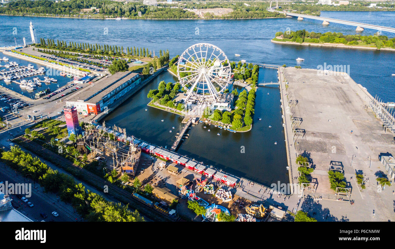 Montreal ferris wheel hi-res stock photography and images - Alamy
