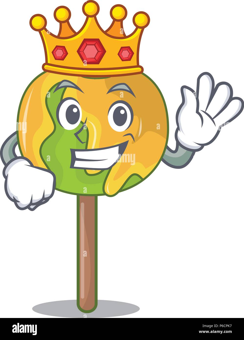 King candy Stock Vector Images - Alamy