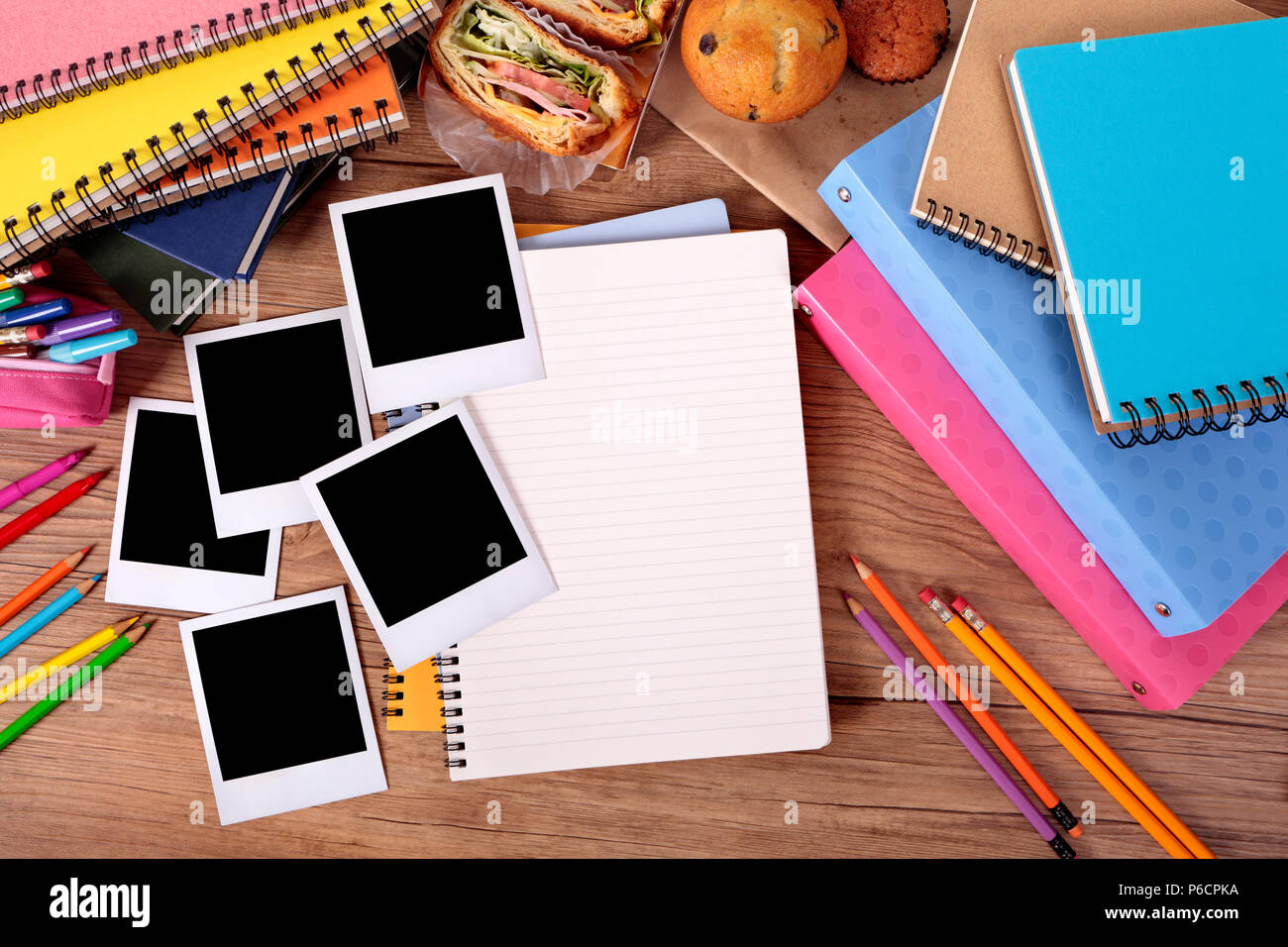 School photo album hi-res stock photography and images - Alamy