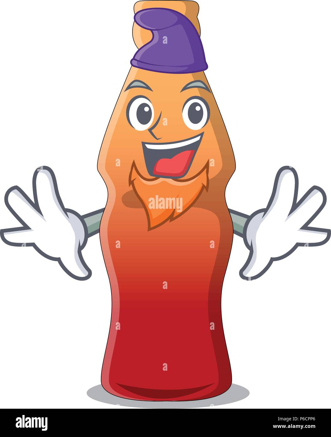 Elf cola bottle jelly candy character cartoon Stock Vector Image & Art ...