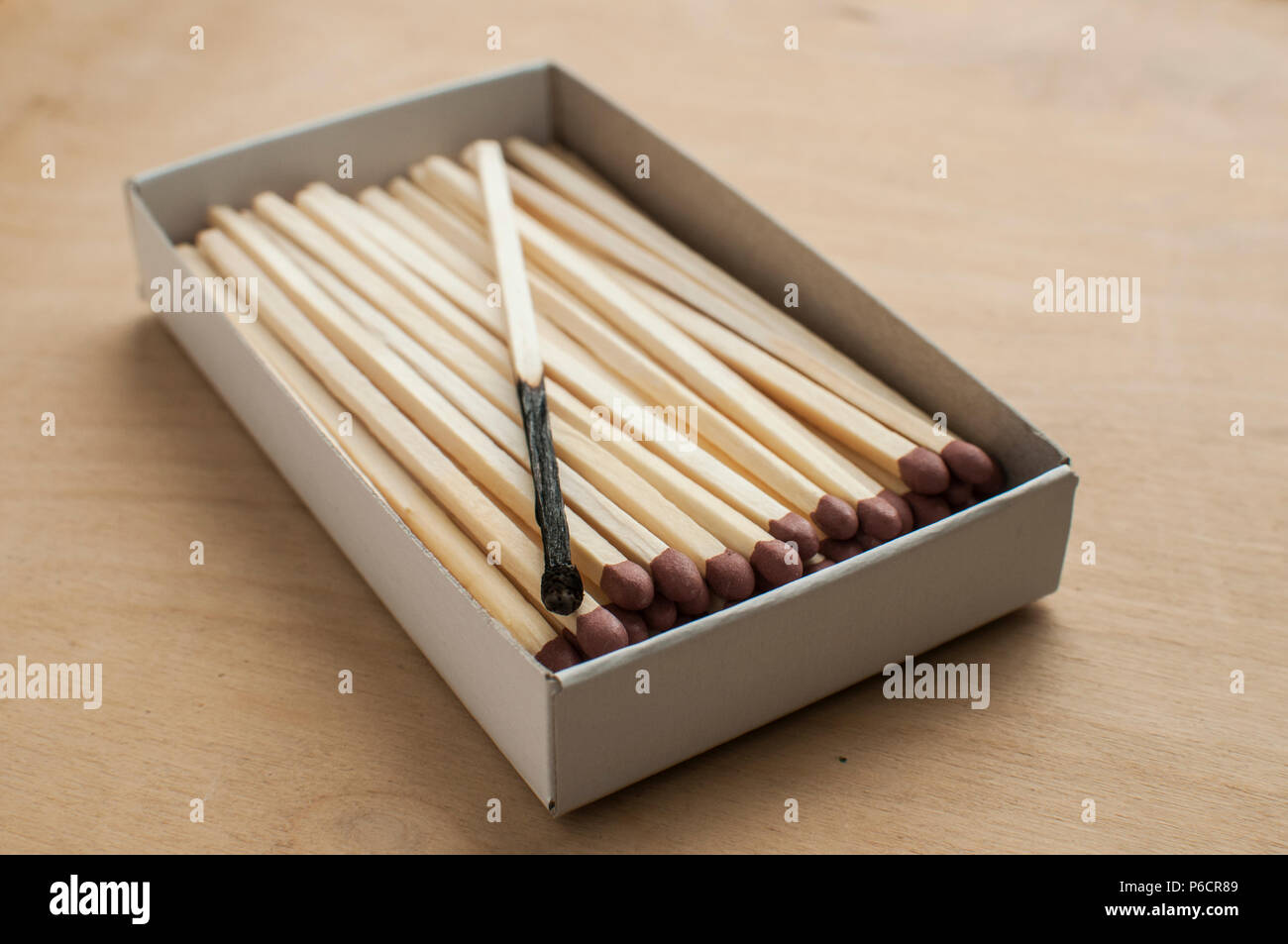 Vintage safety match box hi-res stock photography and images - Alamy