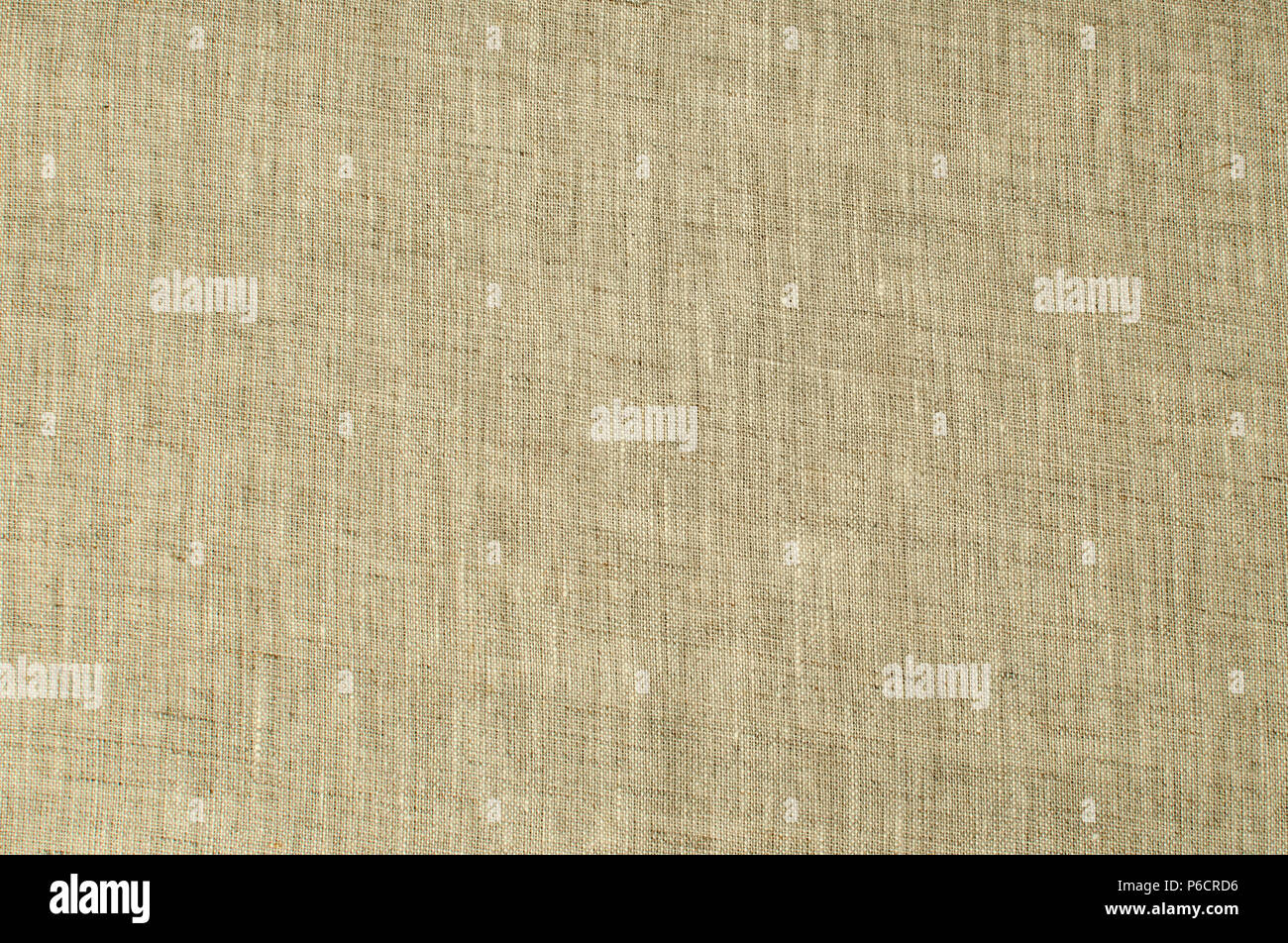 Texture of natural linen flax fabric closeup as textile background ...