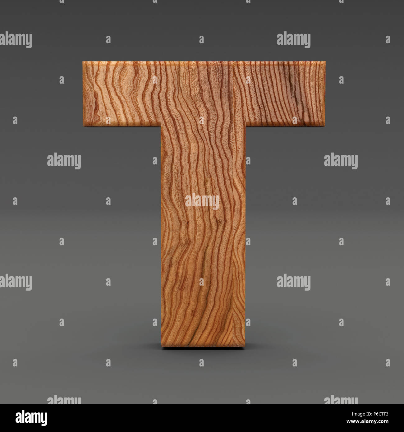 Wooden letter T isolated on dark background Stock Photo - Alamy