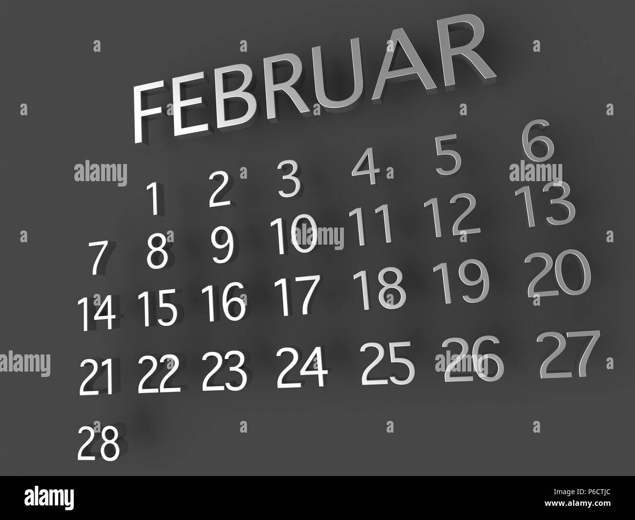Countdown calender Black and White Stock Photos & Images - Alamy