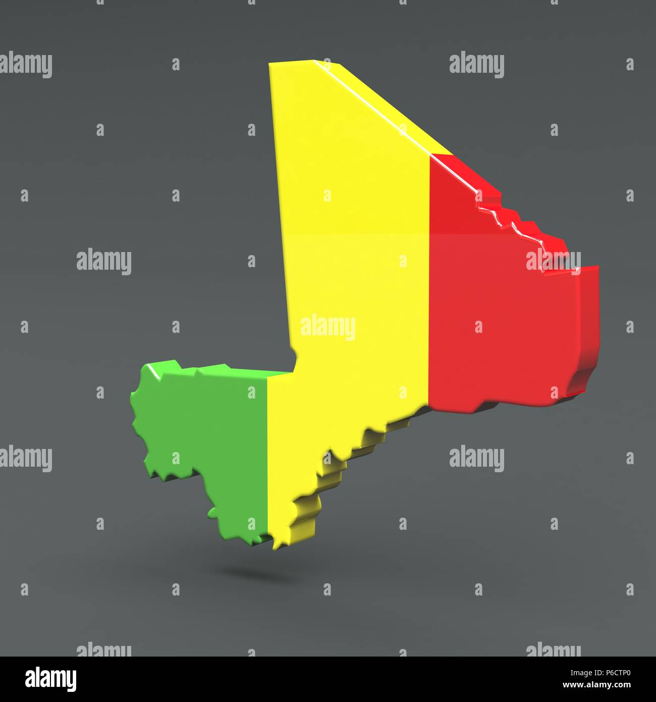 Mali maps hi-res stock photography and images - Alamy