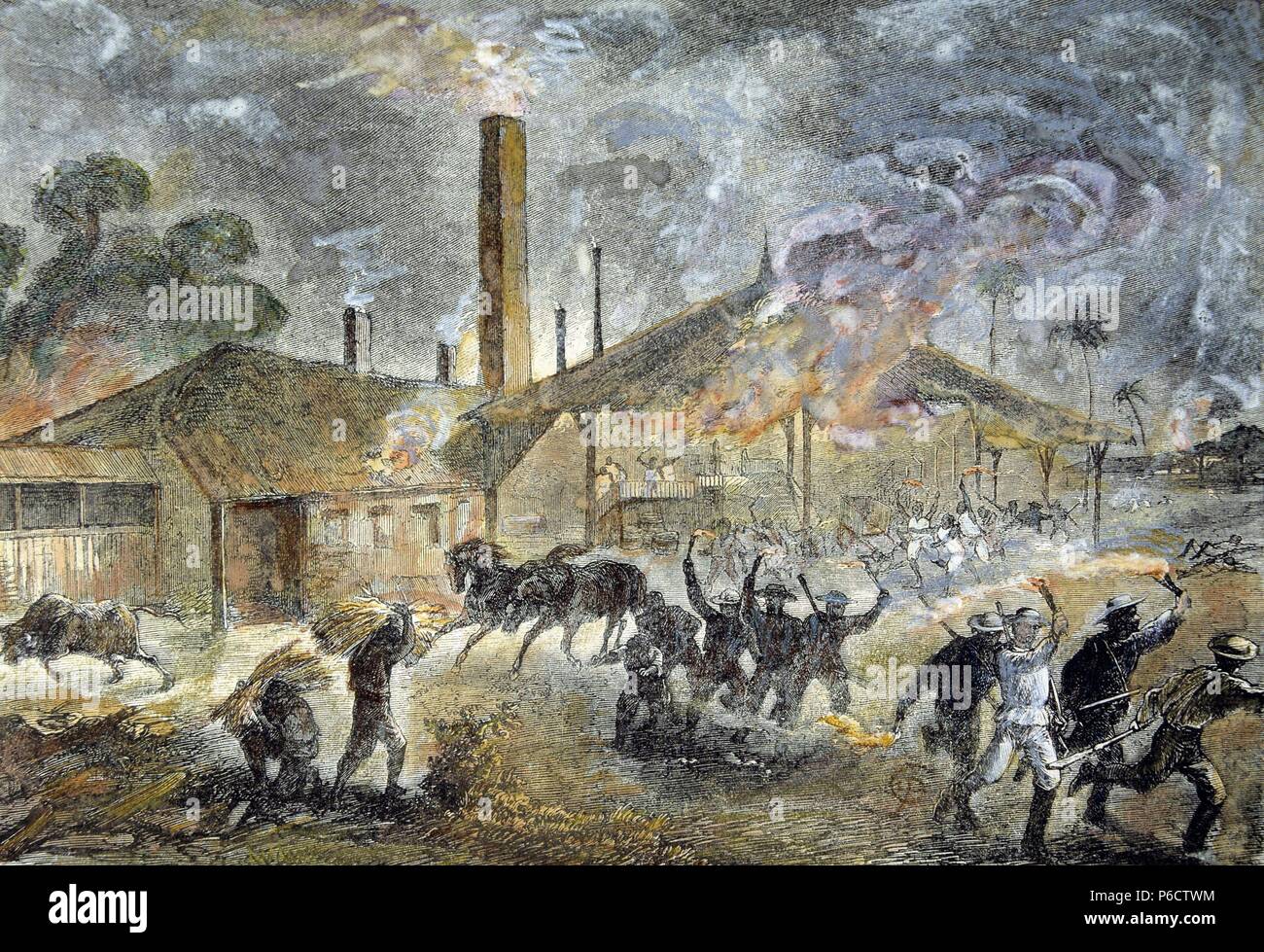 Independencia de la guerra americana hi-res stock photography and ...