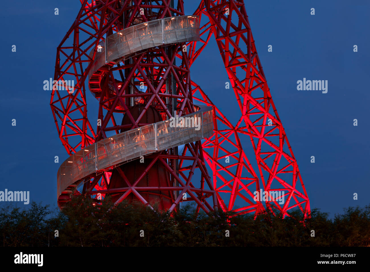 ArcelorMittal Orbit, Architects: Anish Kapoor, Cecil Balmond Stock ...