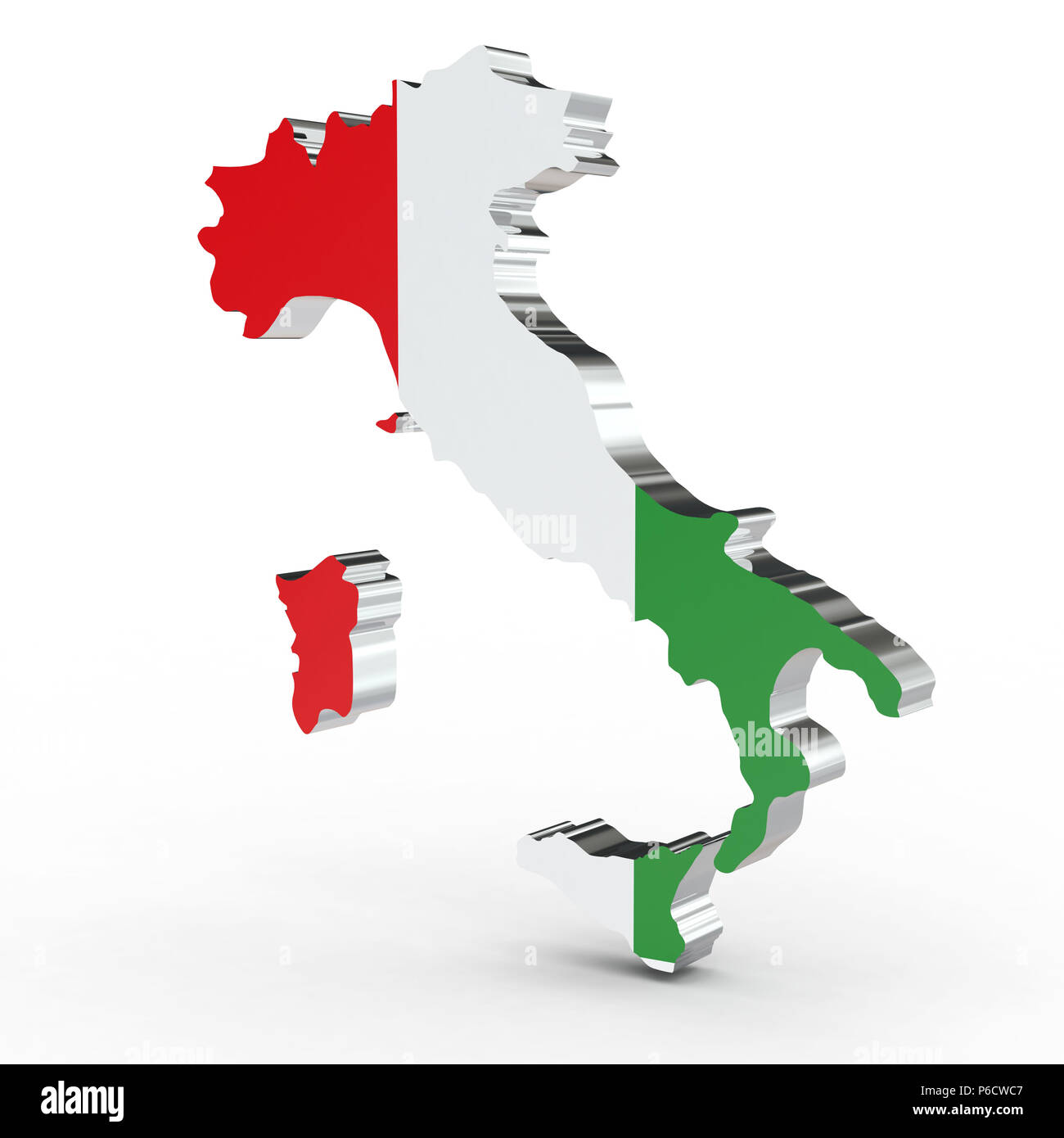 Europe map 3d hi-res stock photography and images - Alamy