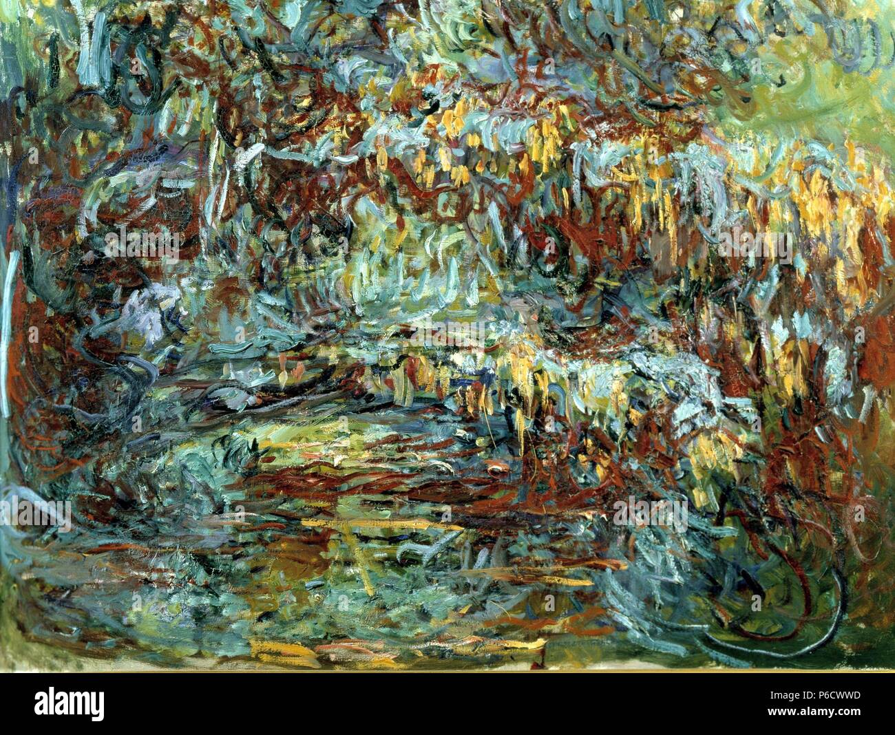 MONET , CLAUDE. PINTOR FRANCES. 1840-1926. " LE PONT JAPONAIS " , OLEO ...