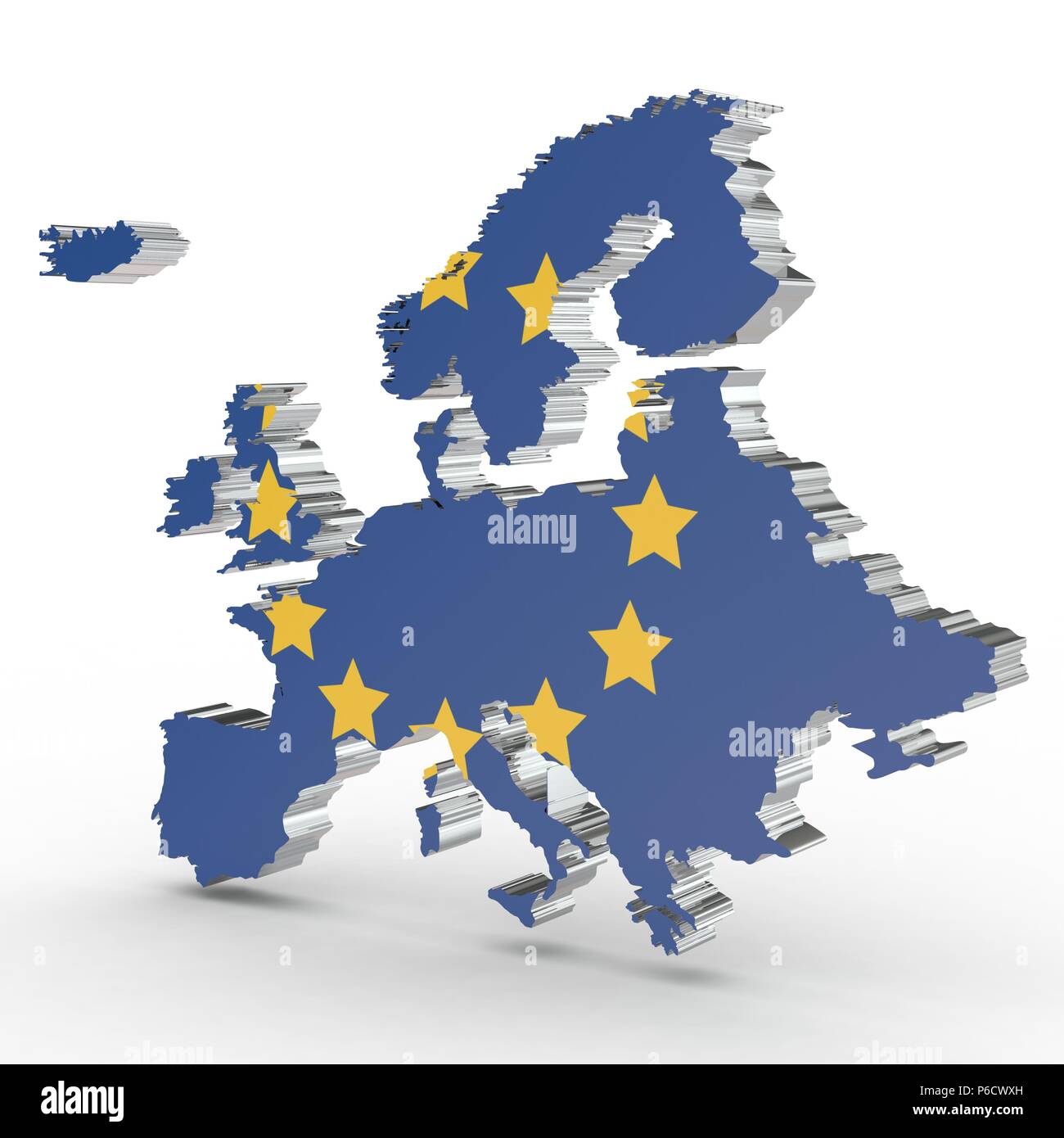 Image Of Europe Continent High Resolution Stock Photography and Images ...