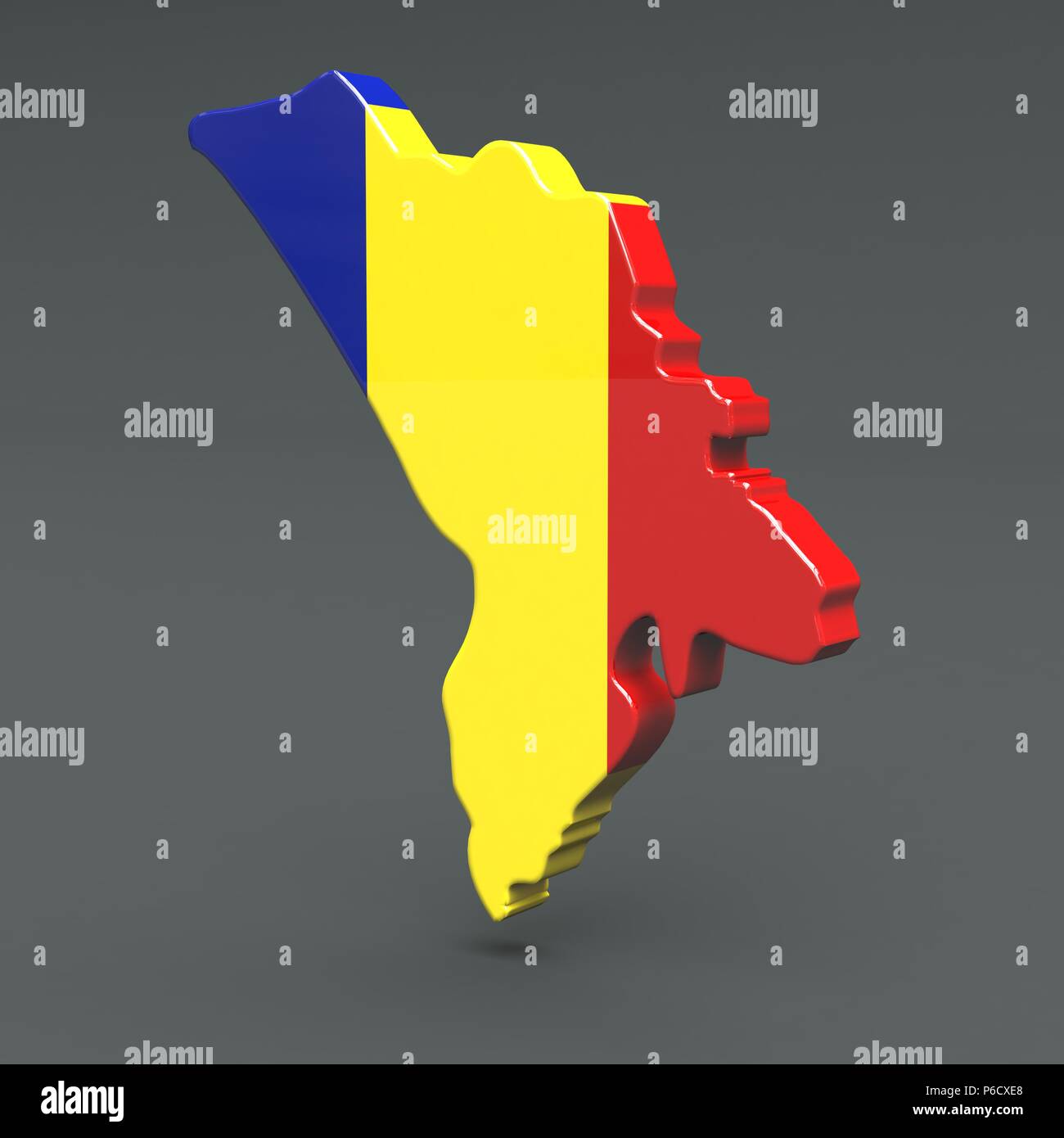 Moldavia map hi-res stock photography and images - Alamy