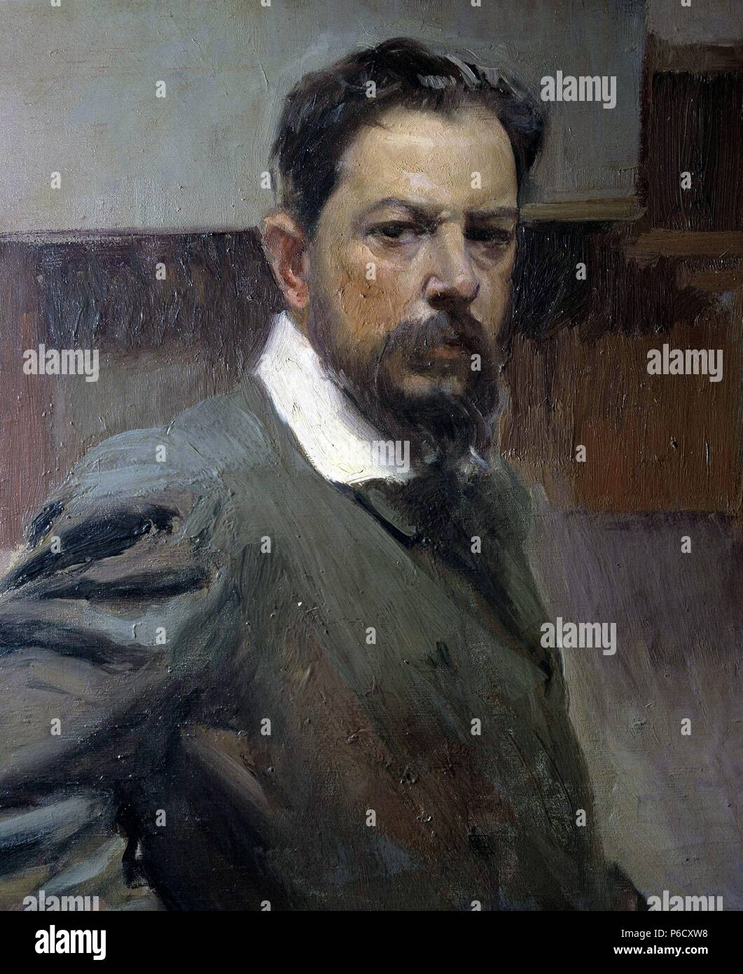 SOROLLA , JOAQUIN. PINTOR ESPAÑOL VALENCIA 1863 - 1923. AUTORRETRATO ...