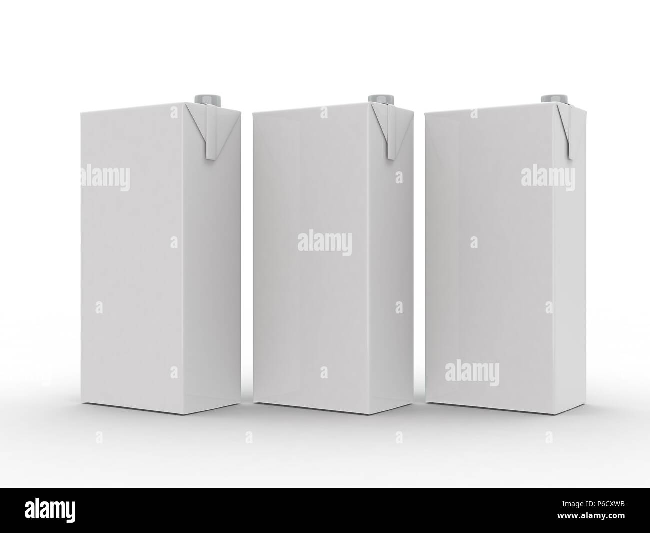 set of juice boxes Isolated on white background Stock Photo - Alamy