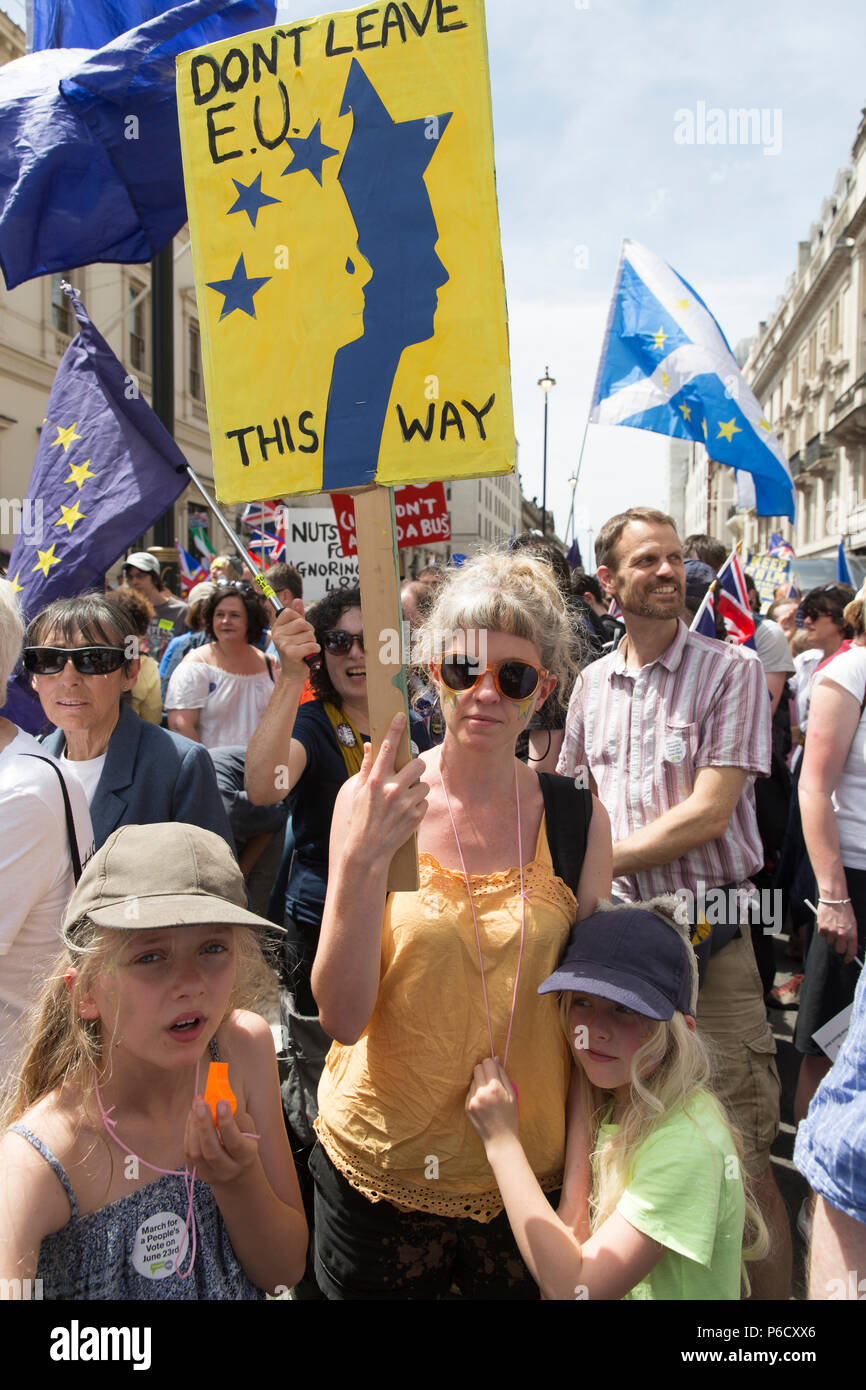 People’s Vote anti-Brexit protest: estimated 100,000 march to ...
