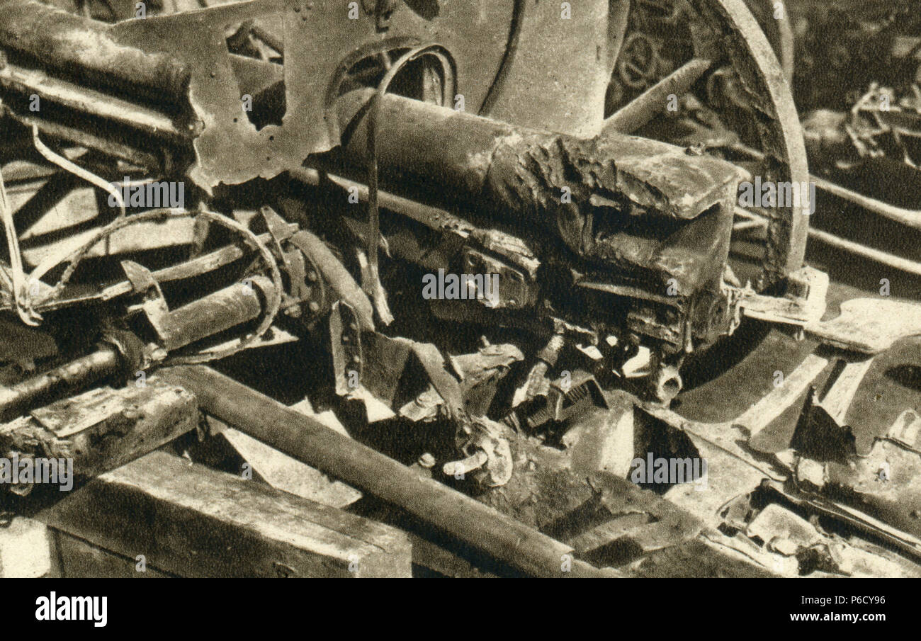 World war one gun hi-res stock photography and images - Alamy