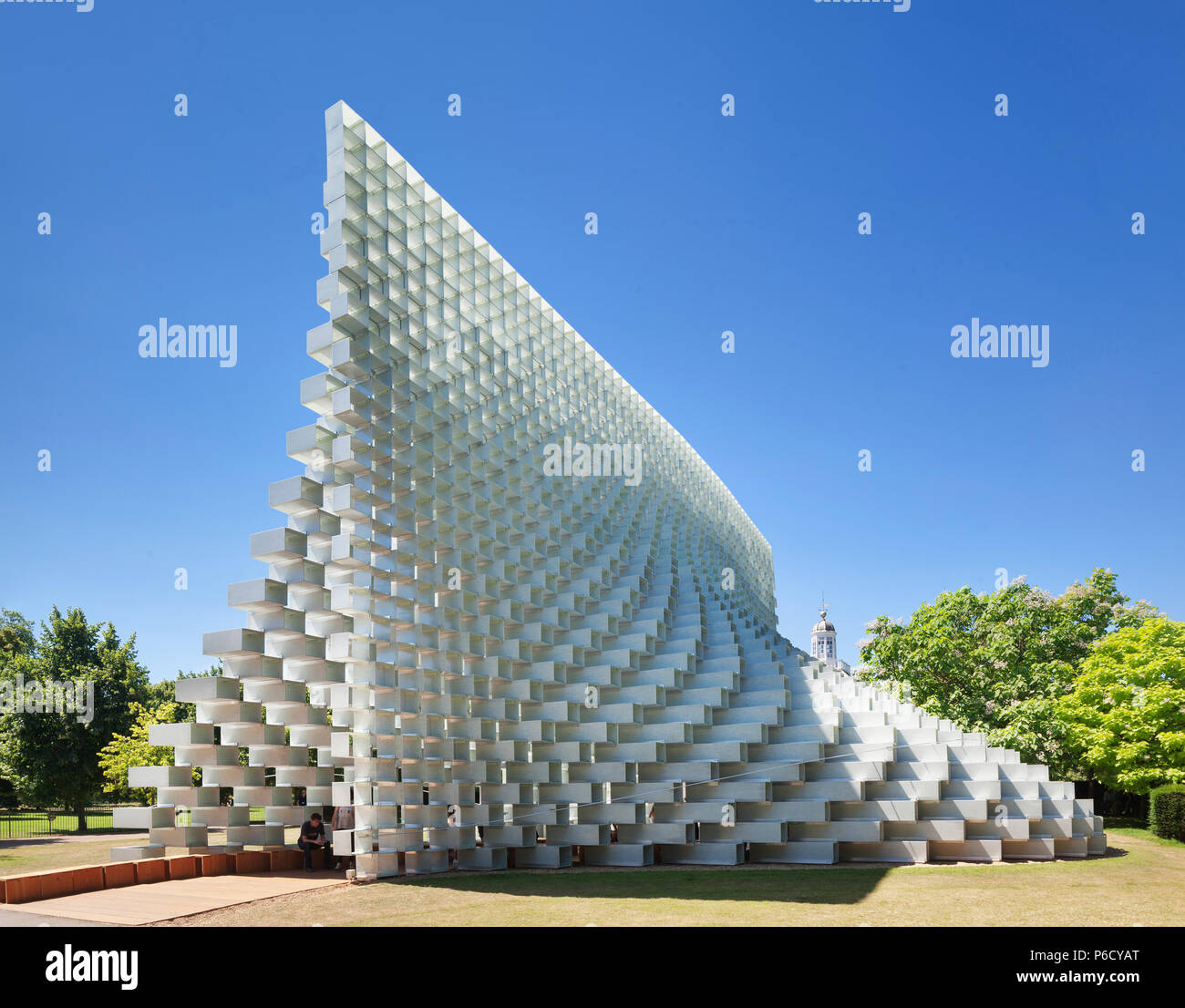 Serpentine Gallery Pavilion 2016. Temporary structure of fibreglass ...