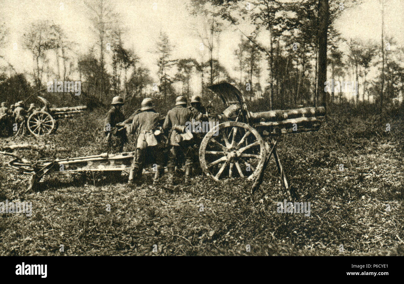artillery, world war i, howitzer, ww1, wwi, world war one Stock Photo ...