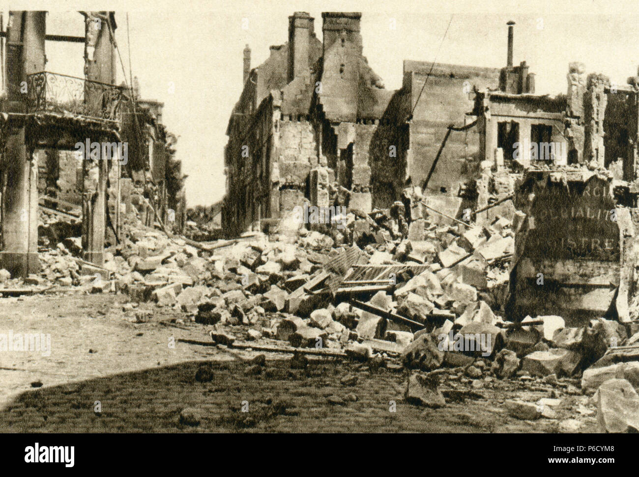Soissons 1918 hi-res stock photography and images - Alamy
