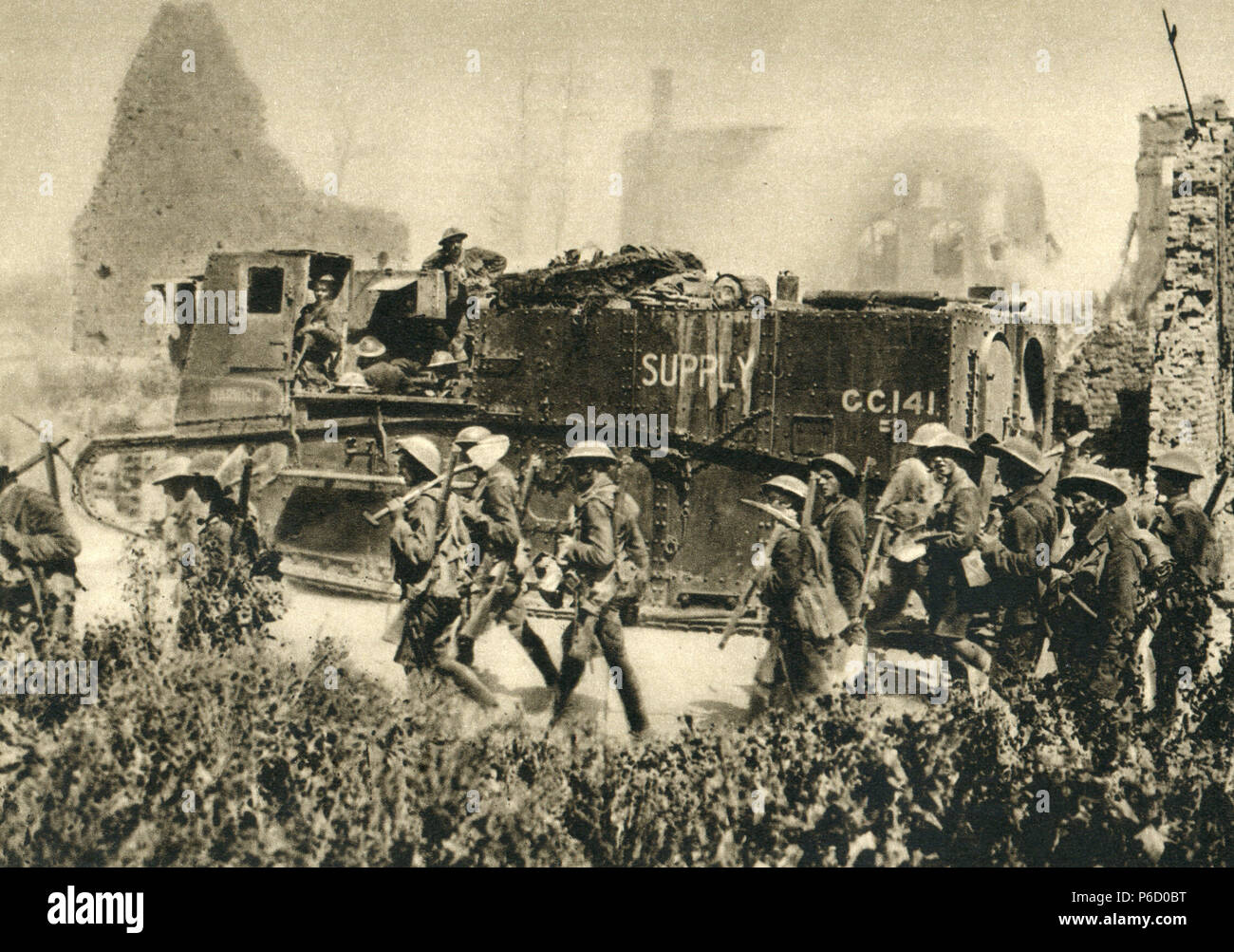 world war i, British tank, British soldiers, ww1, wwi, world war one ...