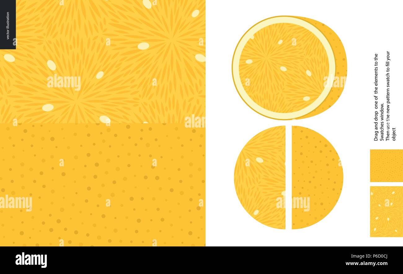 Sour pulp Stock Vector Images - Alamy