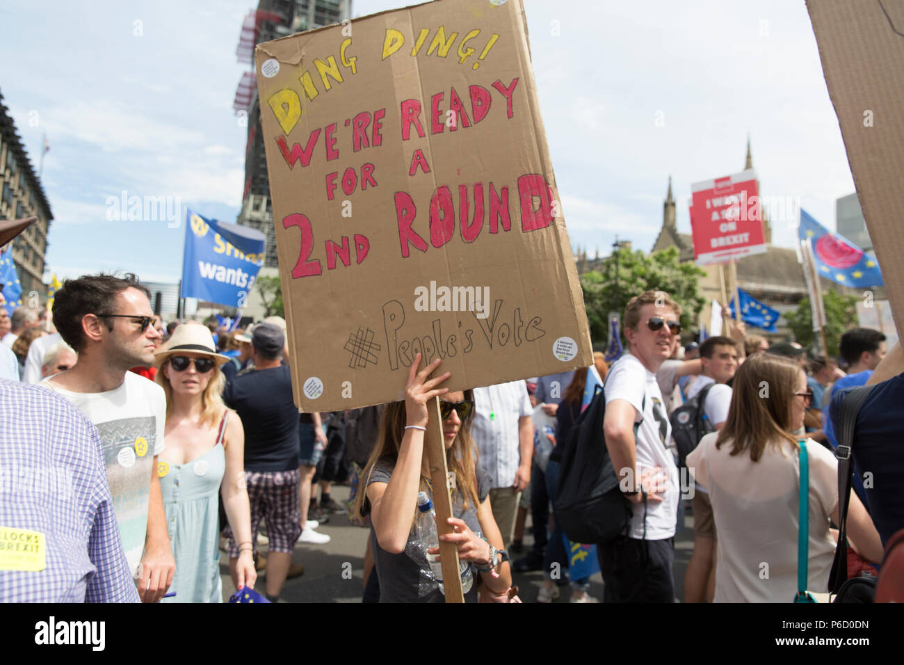 People’s Vote anti-Brexit protest: estimated 100,000 march to ...