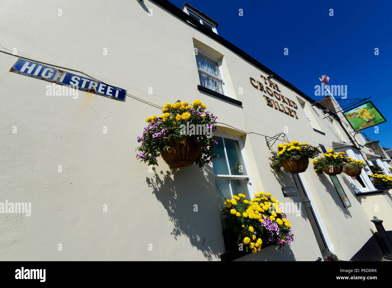 The Crooked Billet pub in Old Leigh, High Street Leigh on Sea, Essex ...