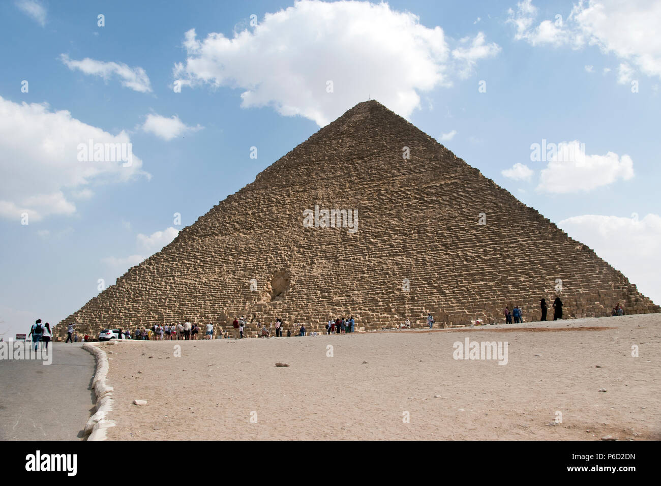 The Great Pyramid of Giza (Pyramid of Khufu, Pyramid of Cheops) is the ...