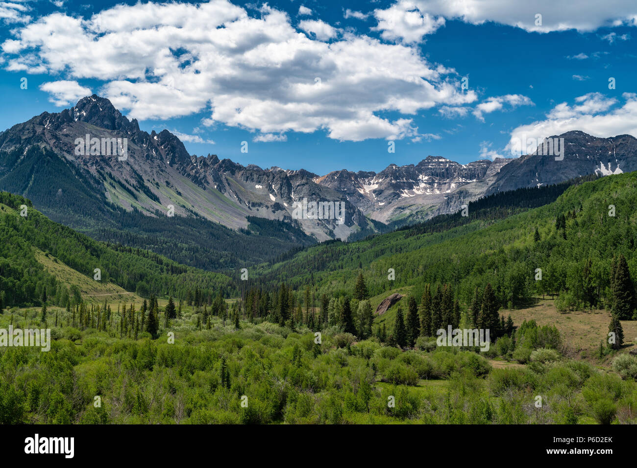 Summer Colorado Landscape Stock Photo - Alamy
