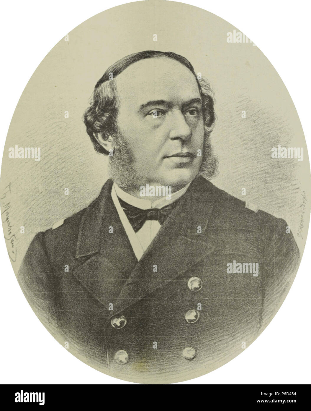 53 Heinrich von Littrow 1887 Th. Mayerhofer Stock Photo - Alamy
