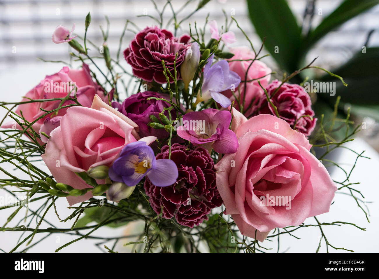 Bouguet of spring flowers hi-res stock photography and images - Alamy