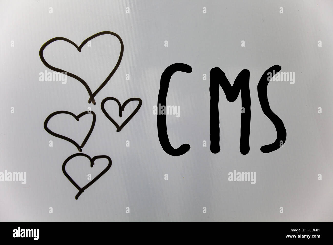 Word writing text Cms. Business concept for Content Management System ...