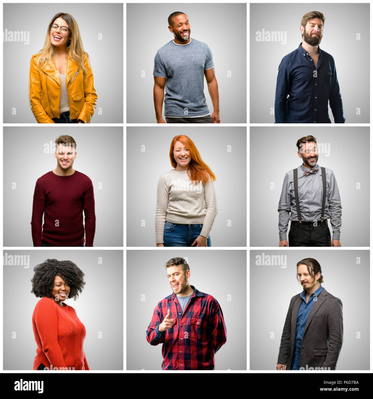 People Blinking Eyes