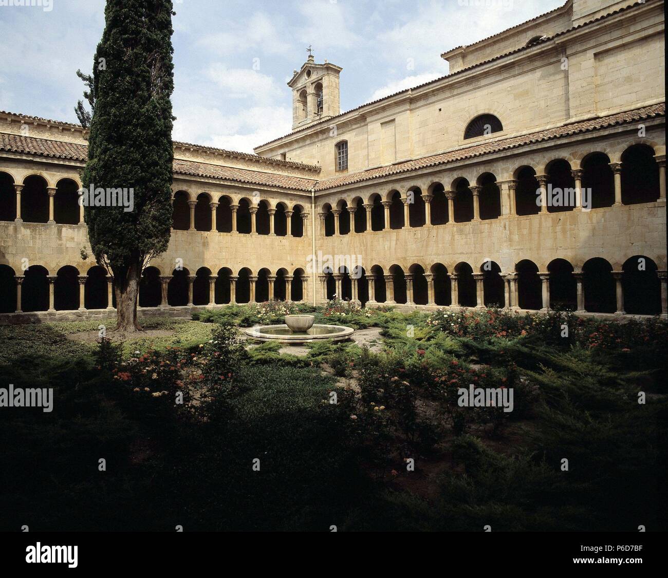 BURGOS. SANTO DOMINGO DE SILOS. MONASTERIO DE SANTO DOMINGO DE SILOS ...