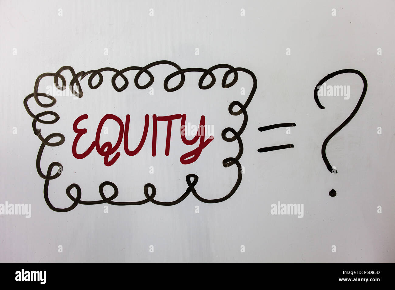 Word writing text Equity. Business concept for Value of a company ...