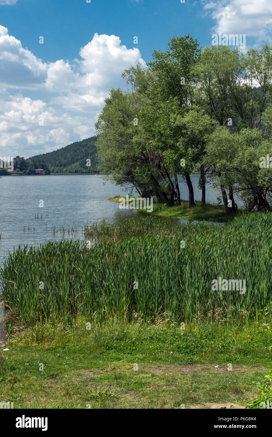 Amazing Summer Landscape of Pancharevo lake, Sofia city Region ...