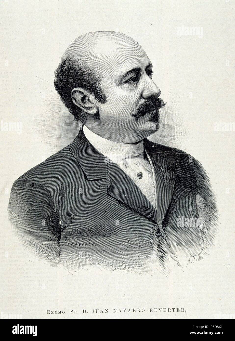 NAVARRO REVERTER , JUAN. POLITICO ESPAÑOL. VALENCIA 1844 - 1924 ...