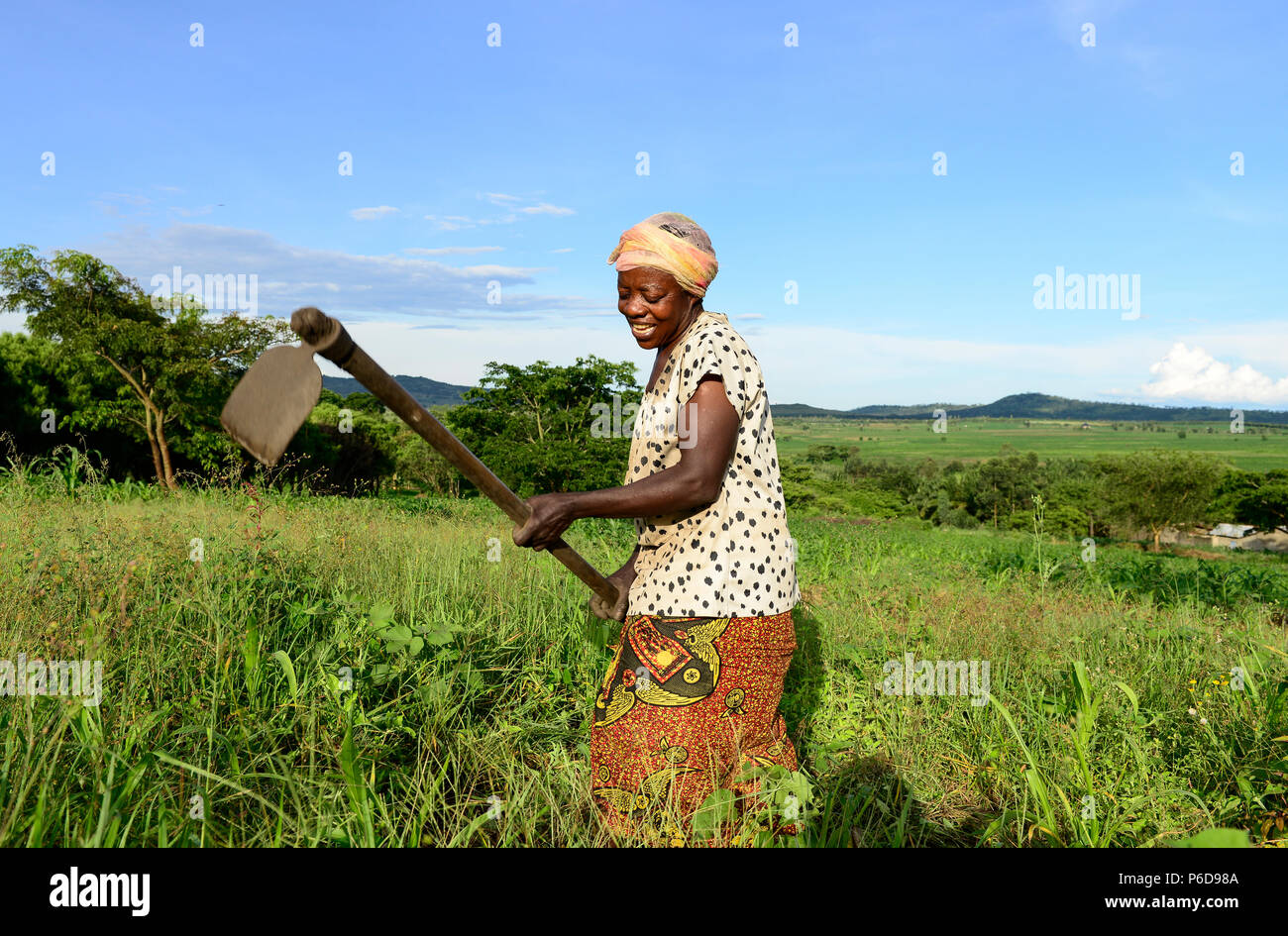 African hoe hi-res stock photography and images - Alamy